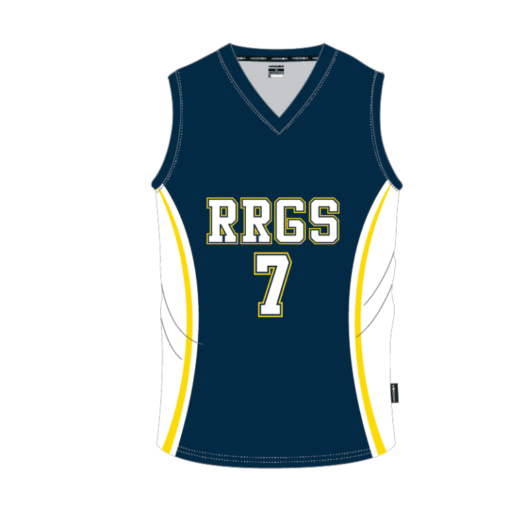 Rangi Ruru Singlet Basketball Navy - Kooga